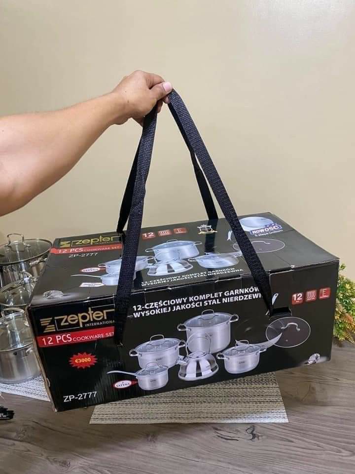 ZEPTER COOKWARE SET 12pcs, Furniture & Home Living, Kitchenware ...