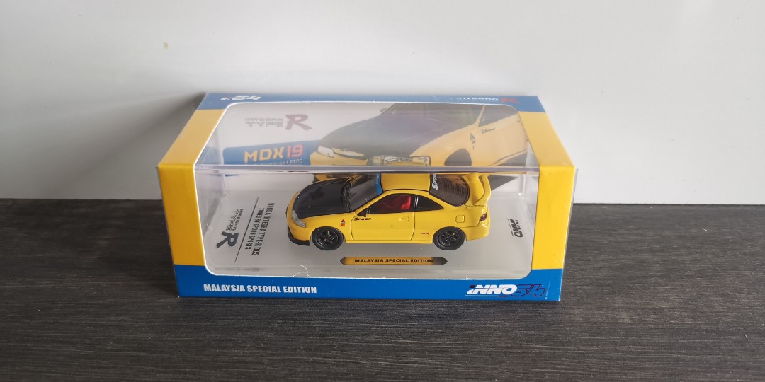 *Reserved* 1/64 Inno Model Spoon Honda Integra Type-R DC2 (Yellow ...