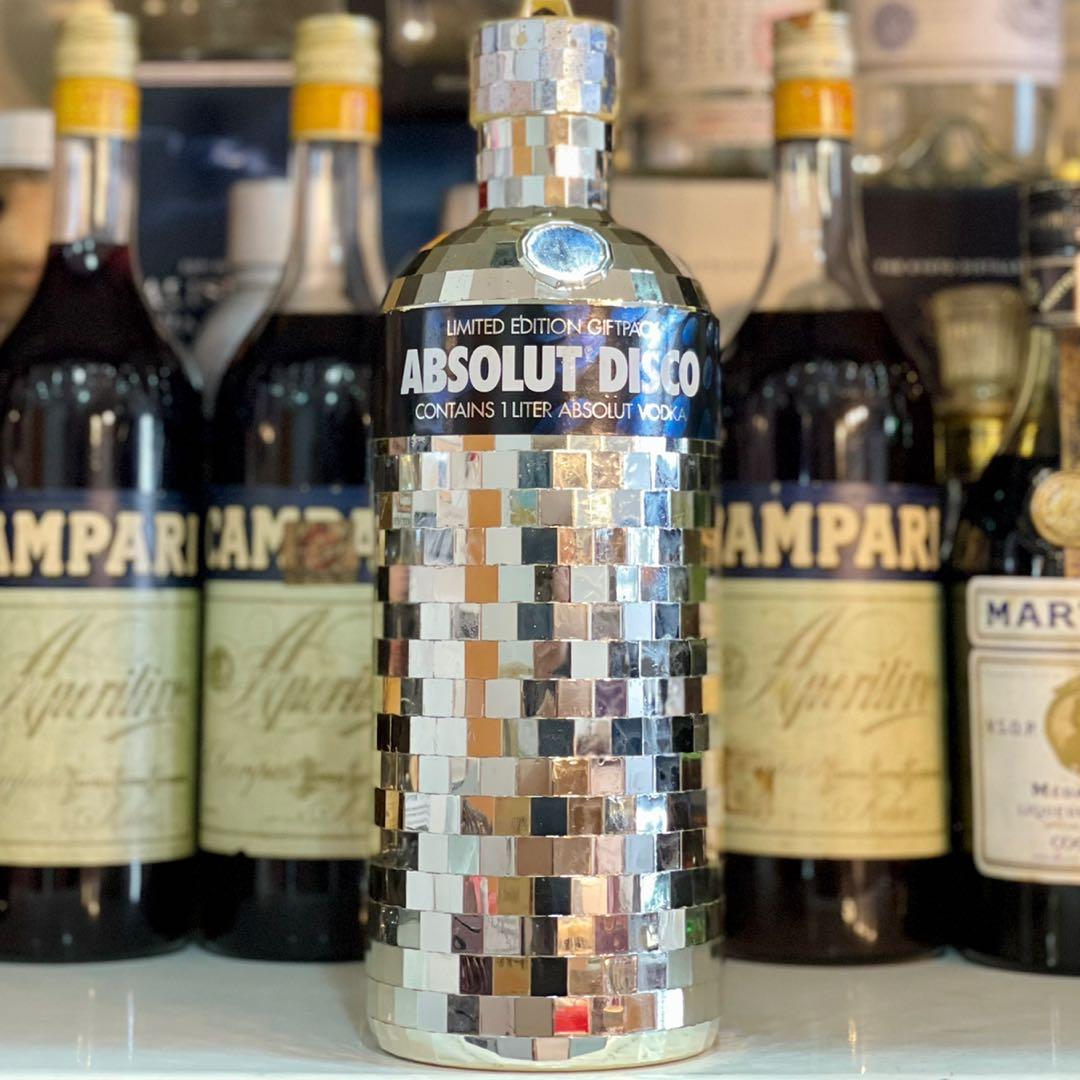 1L Absolut Vodka DISCO Edition 1000ml, Food & Drinks, Beverages on ...