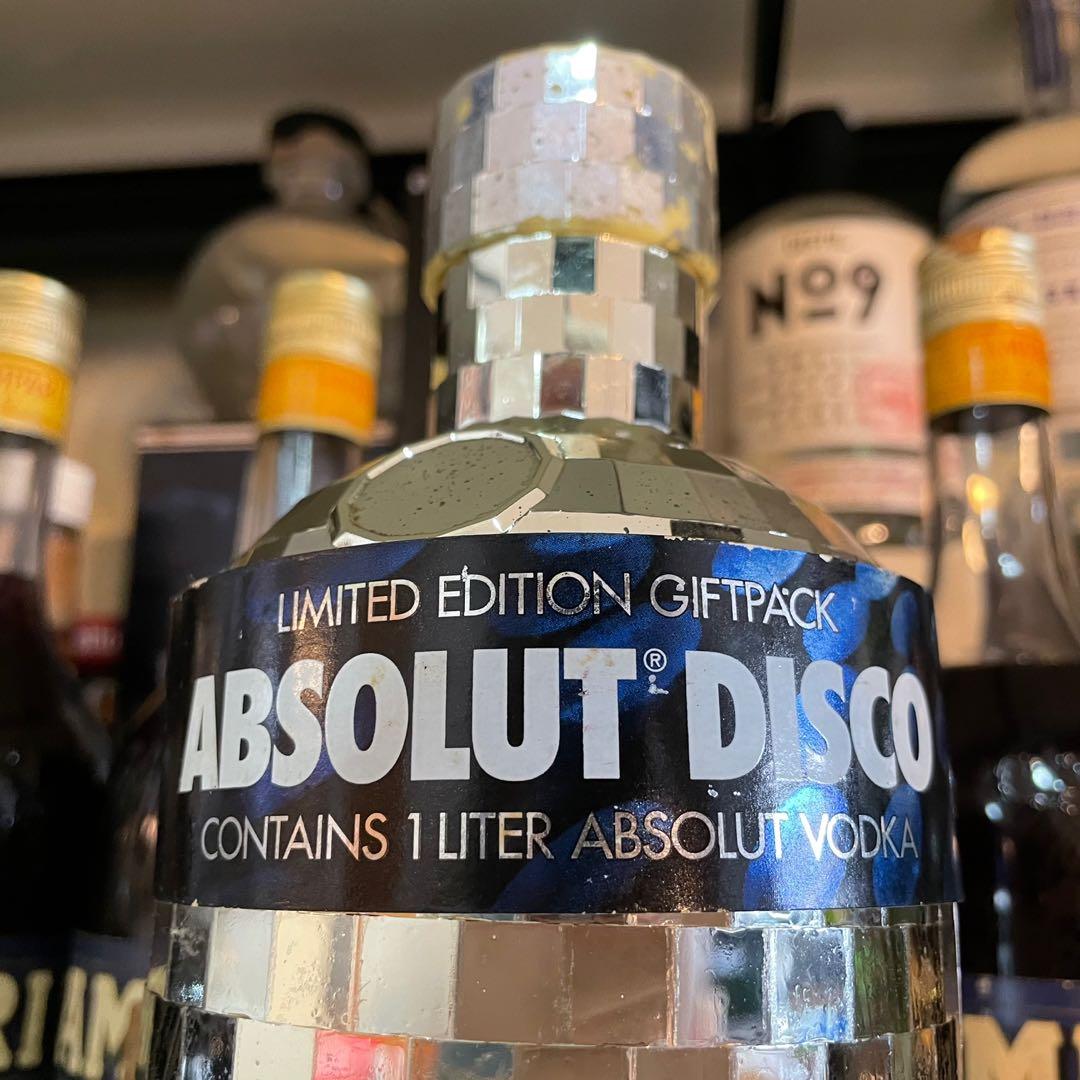 1L Absolut Vodka DISCO Edition 1000ml, Food & Drinks, Beverages on ...