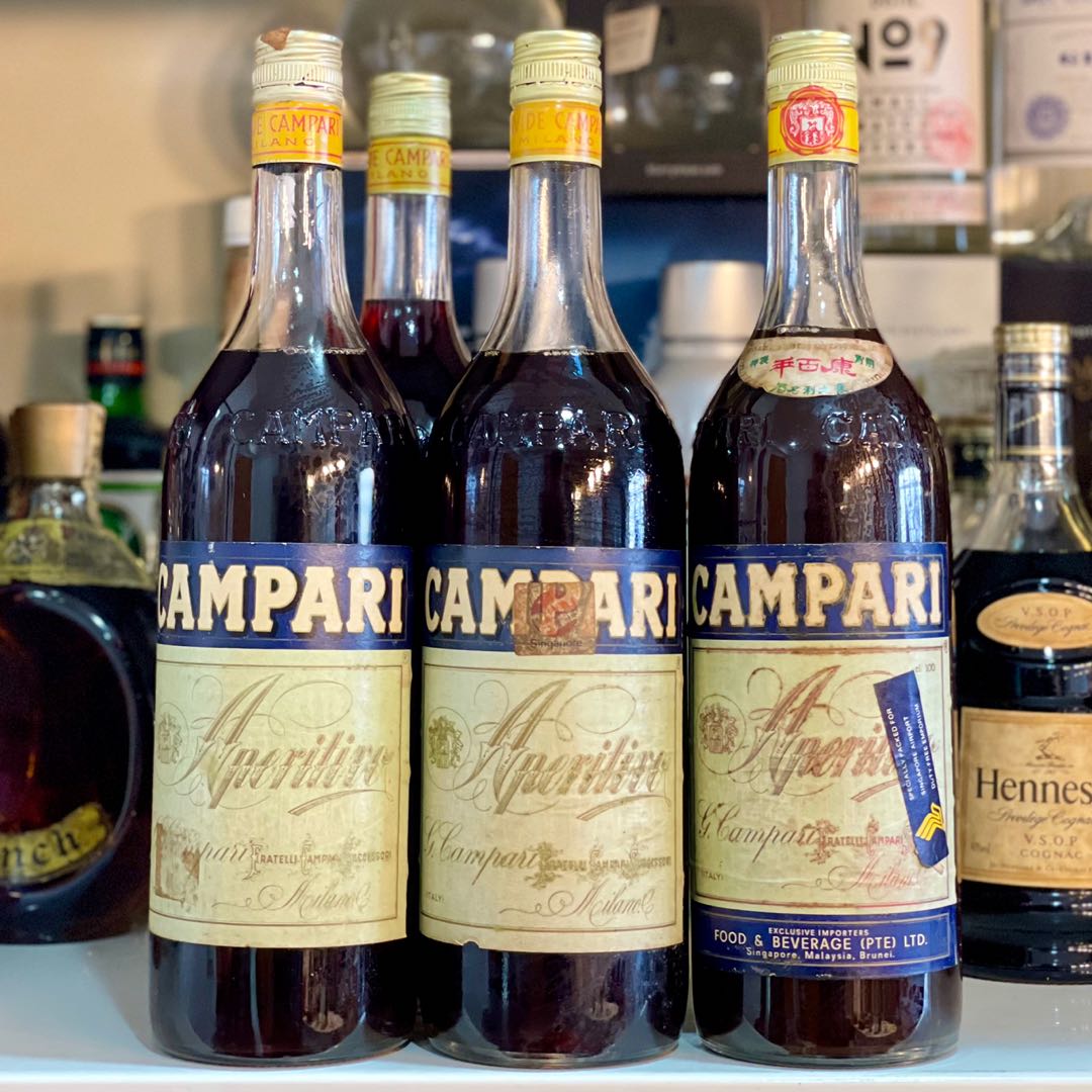 1L Campari Vintage bottle Authentic Aperitif not Aperol 1000ml, Food ...
