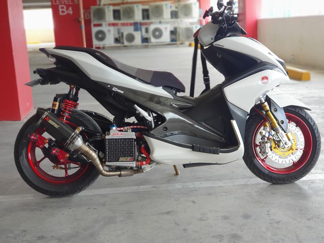 2020 Yamaha Aerox S, Motorbikes, Motorbikes for Sale on Carousell