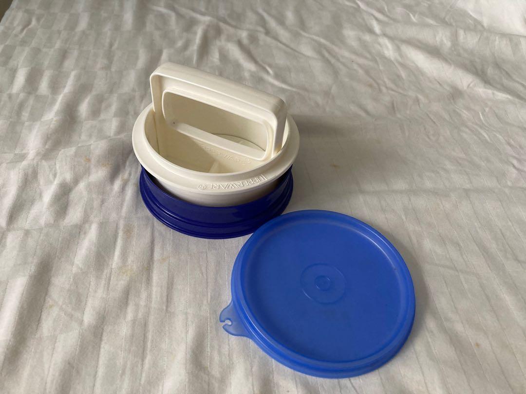 4X Tupperware Hamburger Patty Container, Furniture & Home Living ...