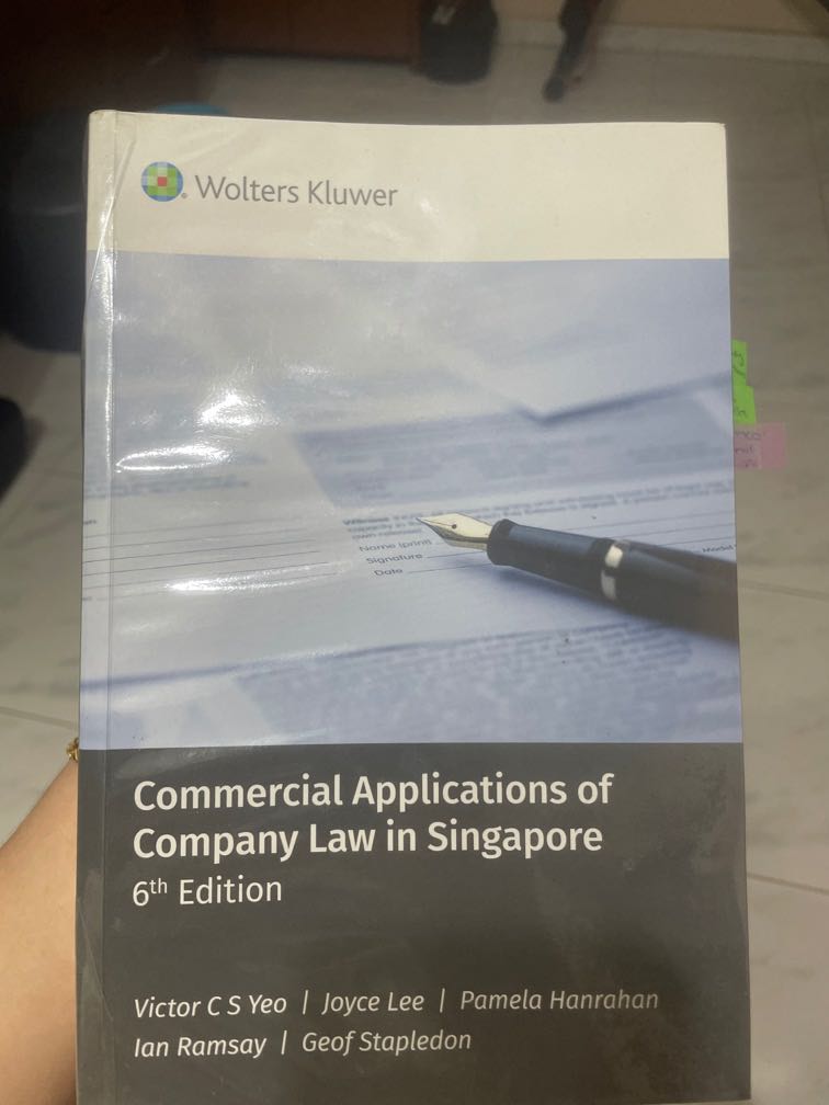 AC2303 Company Law Textbook, Hobbies & Toys, Books & Magazines ...