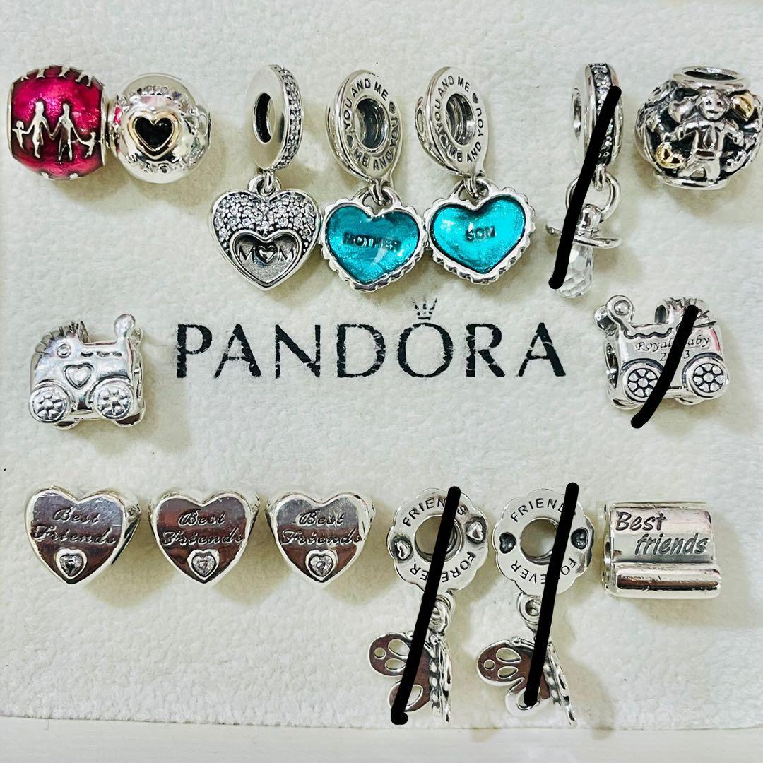 Authentic Pandora Family and Friends Theme Charms, Women's Fashion ...