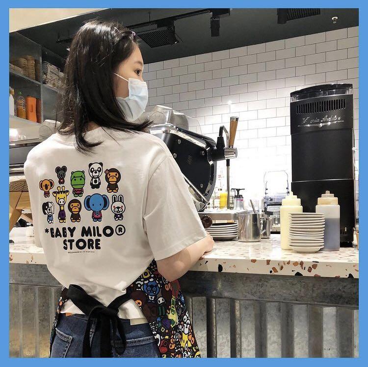 BAPE BABY MILO SAFARI APRON (BMS), Furniture & Home Living, Home Decor ...