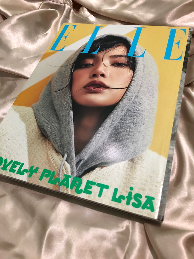 Blackpink Lisa ELLE KOREA Magazine, Hobbies & Toys, Collectibles ...