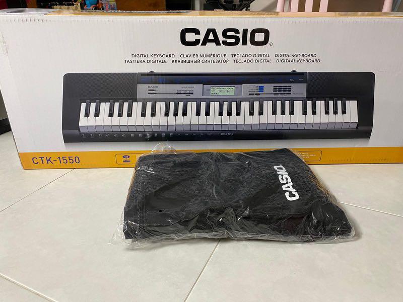 Casio Digital Keyboard piano model CTK-1550, Hobbies & Toys, Music ...