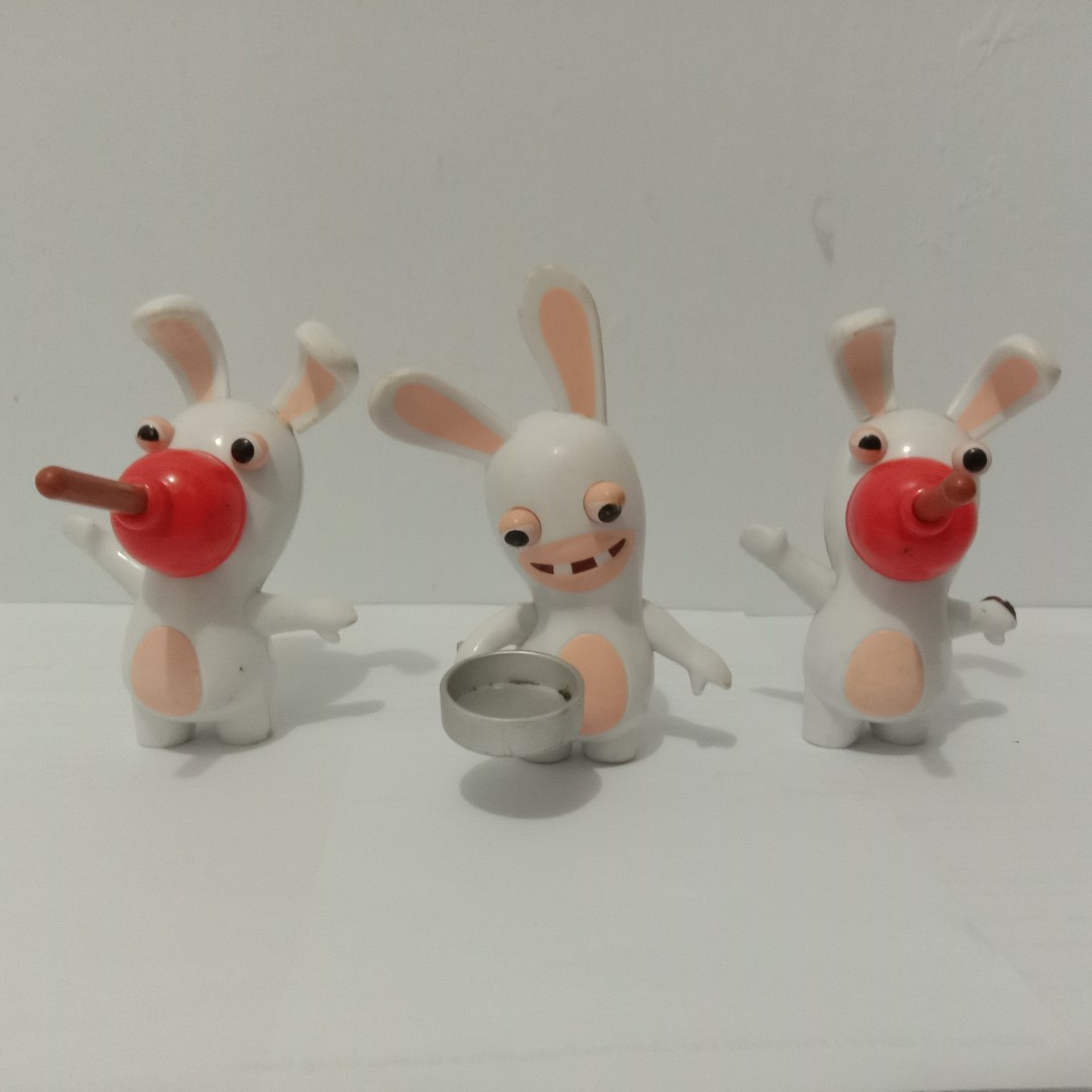 Chaki Kids KFC Toy, Rabbids Invasion, Toys & Collectibles, Mainan di ...