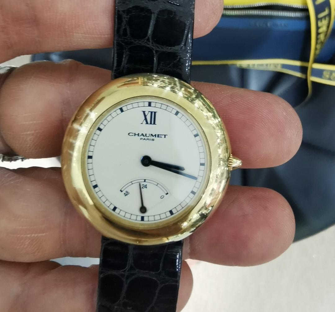 Chaumet 18k Automatic 36mm Power Reserve, Luxury, Watches on Carousell