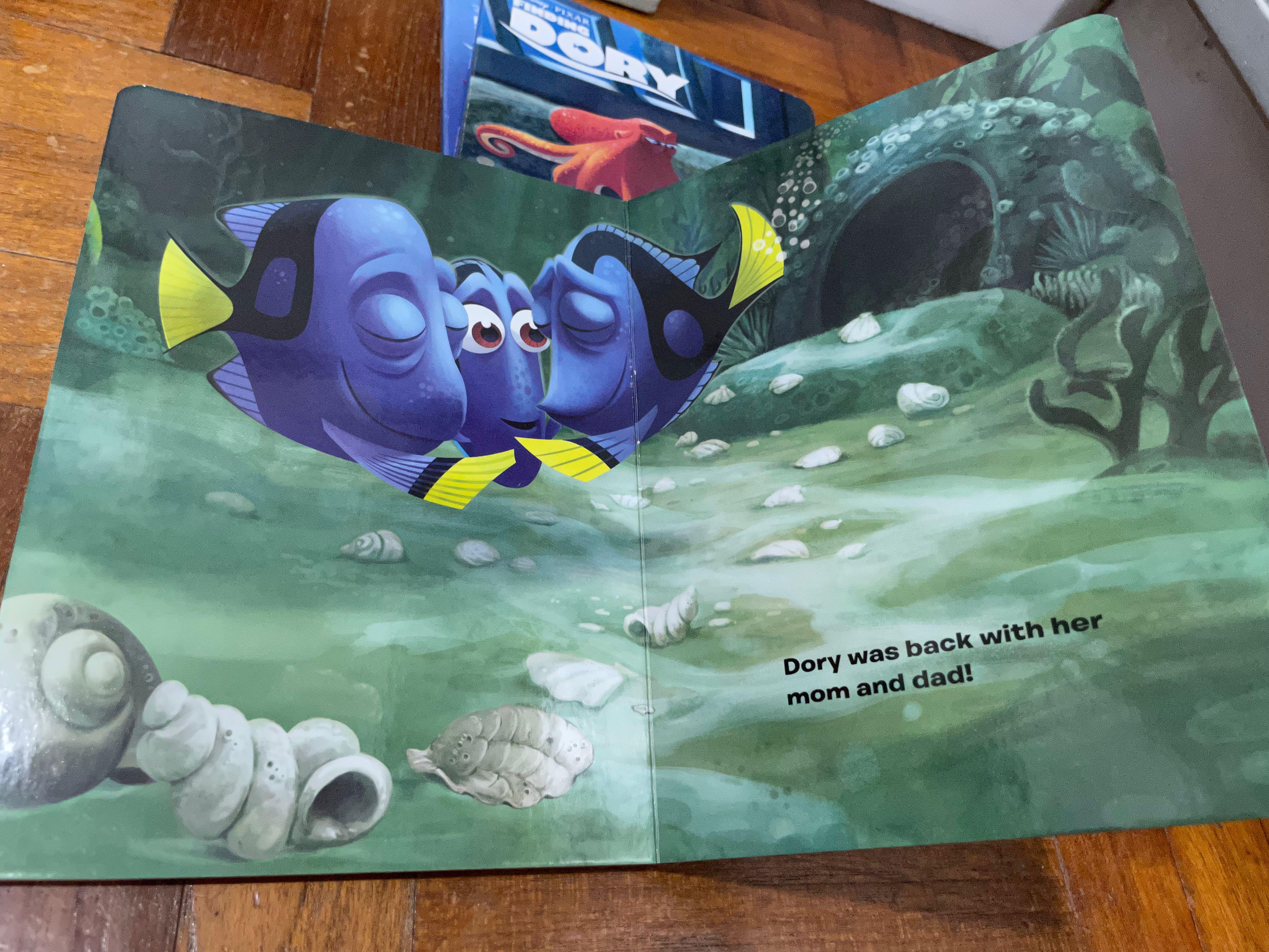 Disney - Finding Nemo and Dory Board Book Set, Hobbies & Toys, Books ...