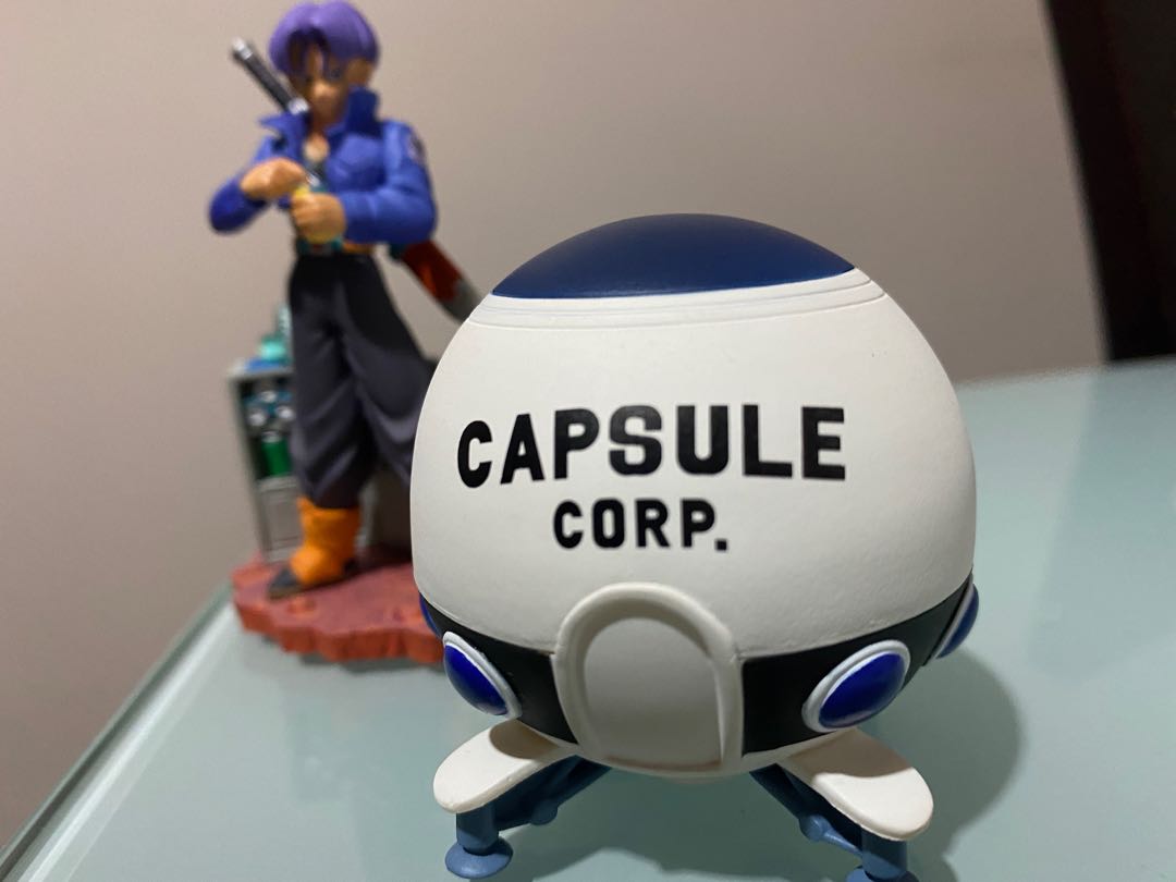Dragonball Mini Trunks Capsule Corp Spaceship Diorama, Hobbies & Toys ...