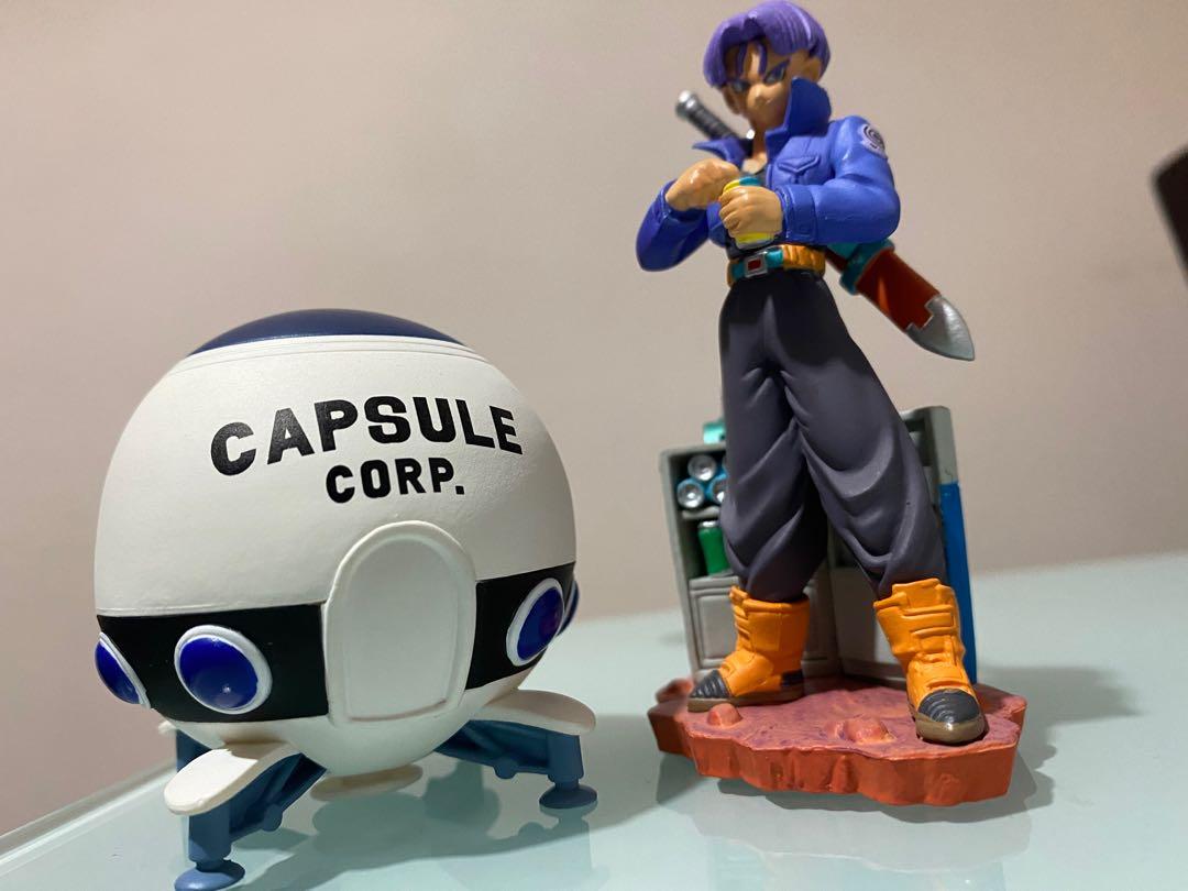 Dragonball Mini Trunks Capsule Corp Spaceship Diorama, Hobbies & Toys ...
