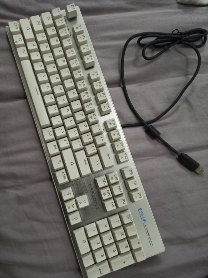 E-Blue Mechanical Keyboard (Blue Switch), Computers & Tech, Parts ...