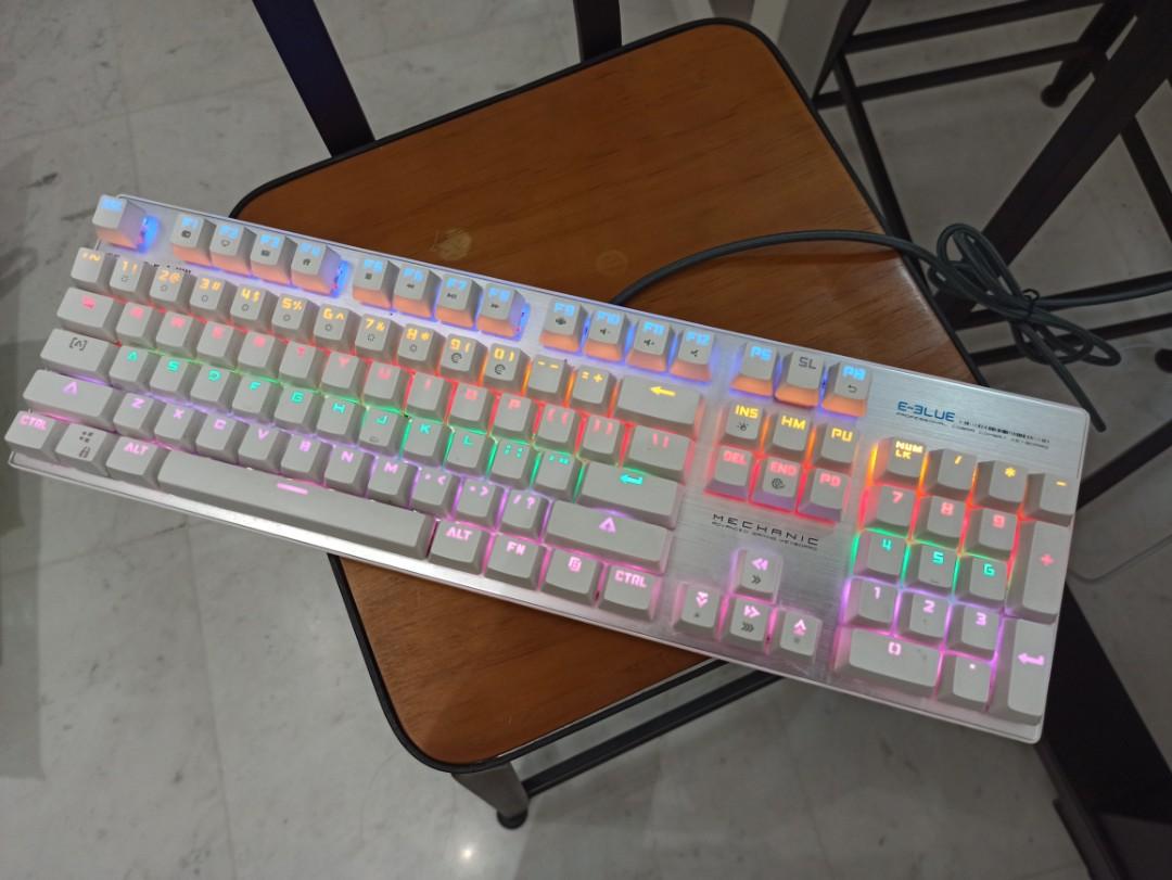 E-Blue Mechanical Keyboard (Blue Switch), Computers & Tech, Parts ...