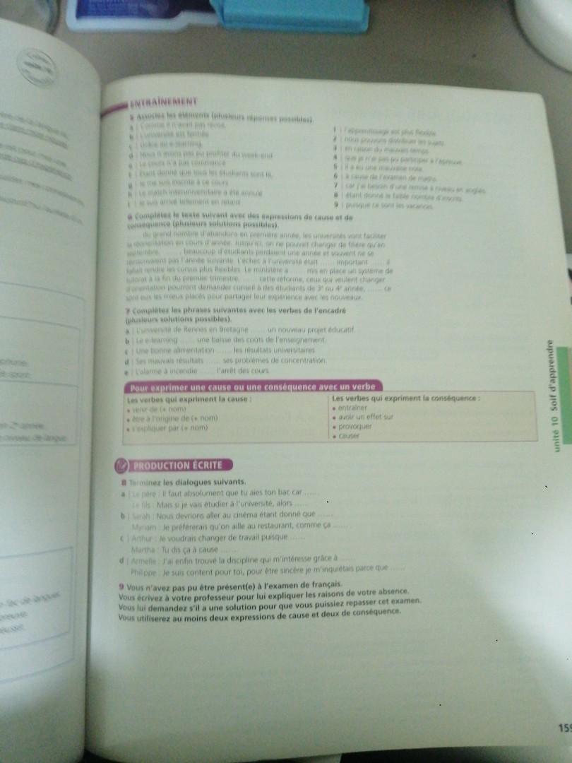 Edito B1 French Textbook and Workbook, Hobbies & Toys, Books ...