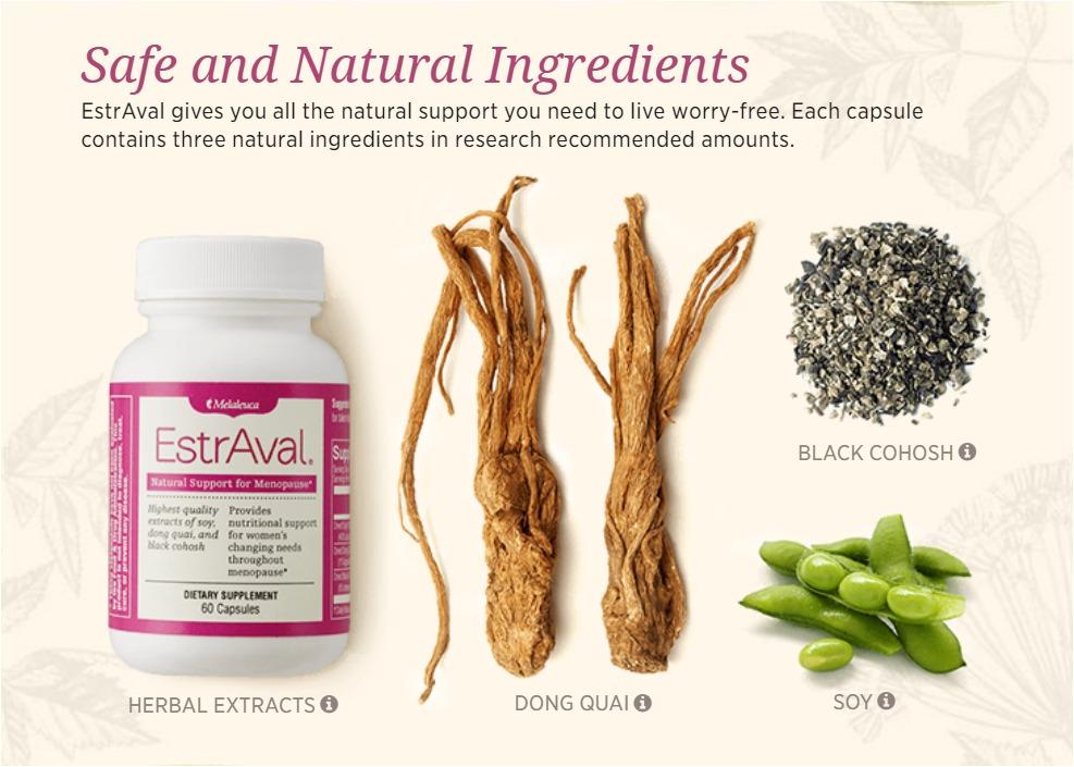 EstrAval® Menopause Support, Health & Nutrition, Health Supplements ...