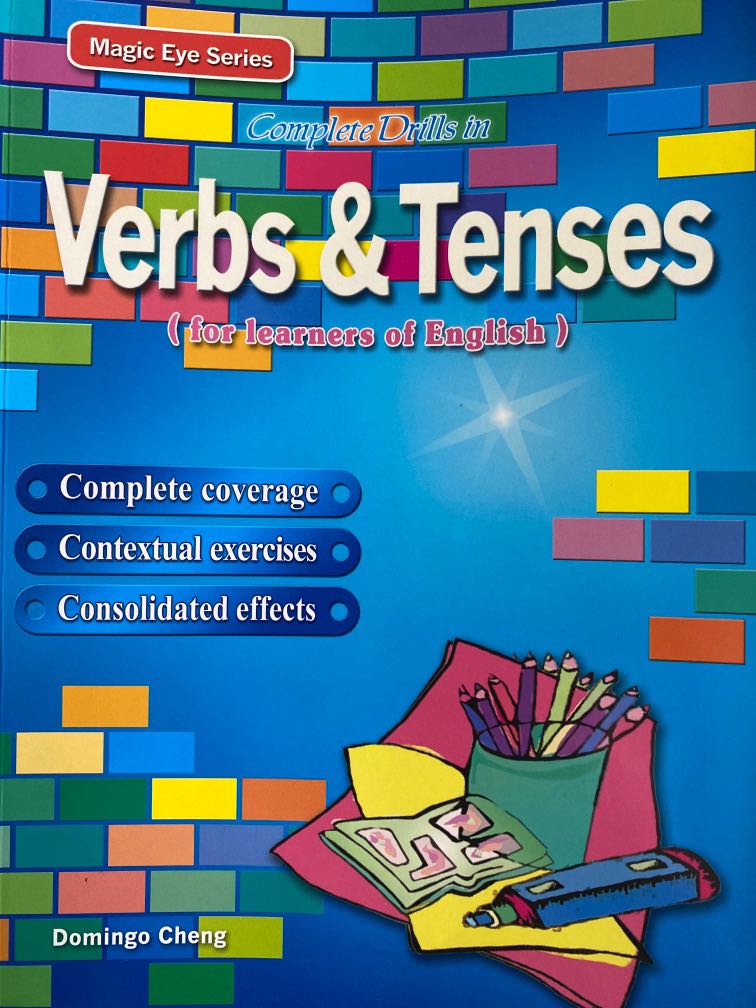英文Grammar練習 Exercise Verb and Tenses for learners of English Magic Eye ...