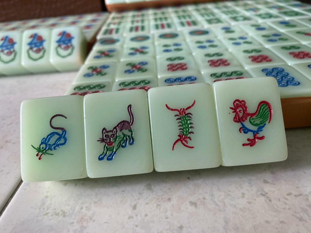 Jade Mahjong set - A1 Size, Hobbies & Toys, Toys & Games on Carousell