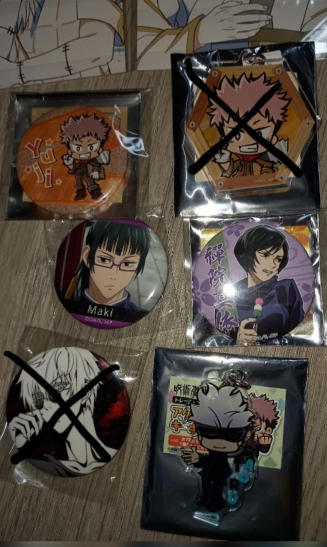 Jujutsu Kaisen jjk official merch FS geto gojo megumi mahito maki mai ...