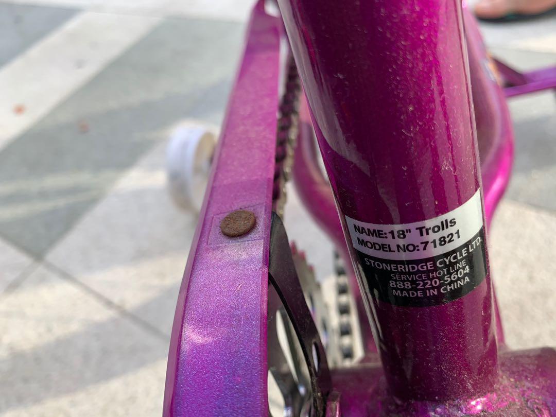 Kids Dreamworks Trolls Bicycle, Sports Equipment, Bicycles & Parts ...