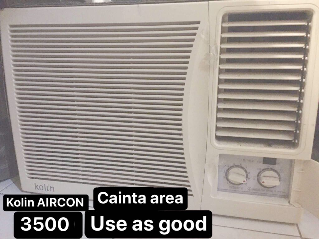 KOLIN WINDOW TYPE AIR-CONDITIONER 150ME, TV & Home Appliances, Air ...