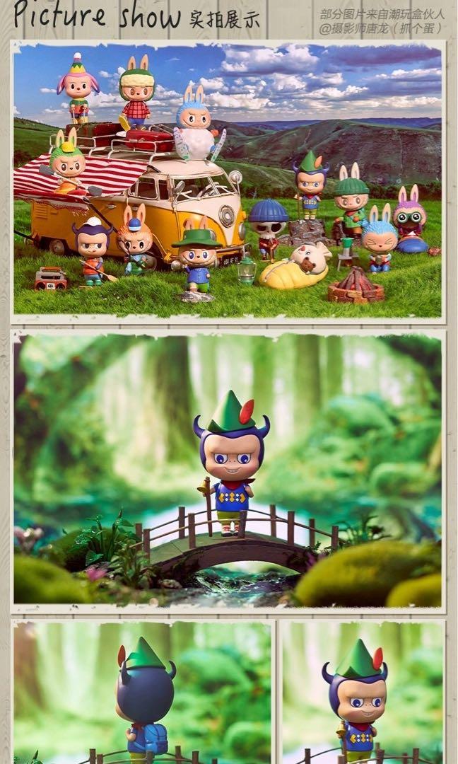 Labubu Camping (Full set, inclusive of hidden), Hobbies & Toys, Toys ...