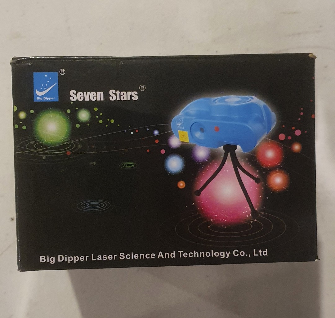 Laser Lights Seven Star (Pre Loved), Furniture & Home Living, Home ...