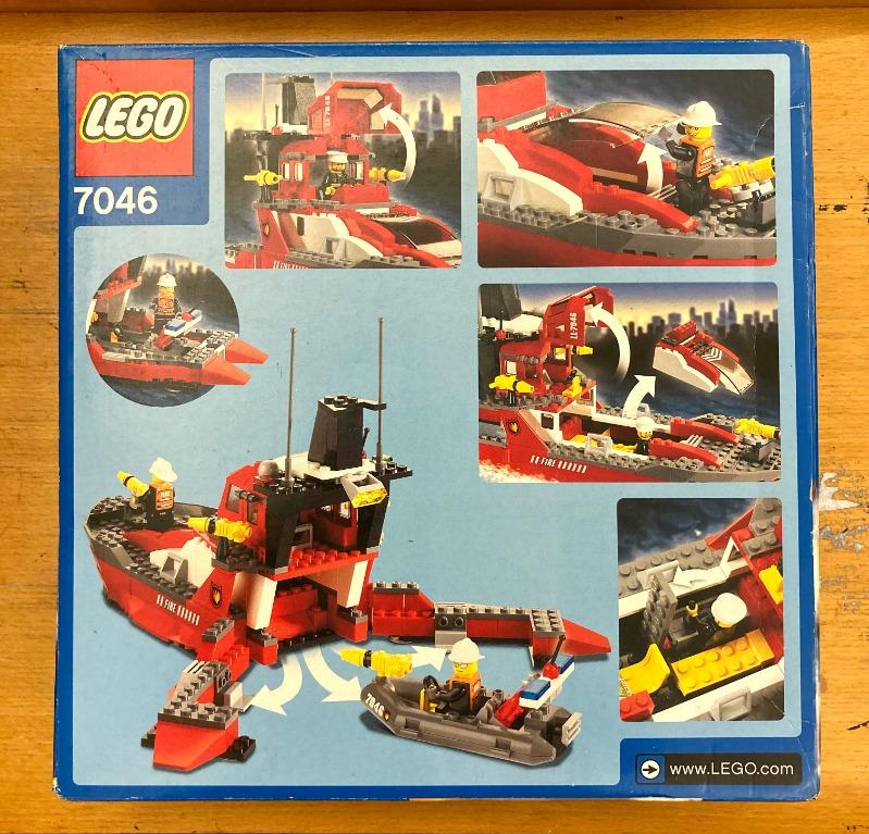 Lego 7046 Fire Command Craft, 興趣及遊戲, 玩具 & 遊戲類 - Carousell
