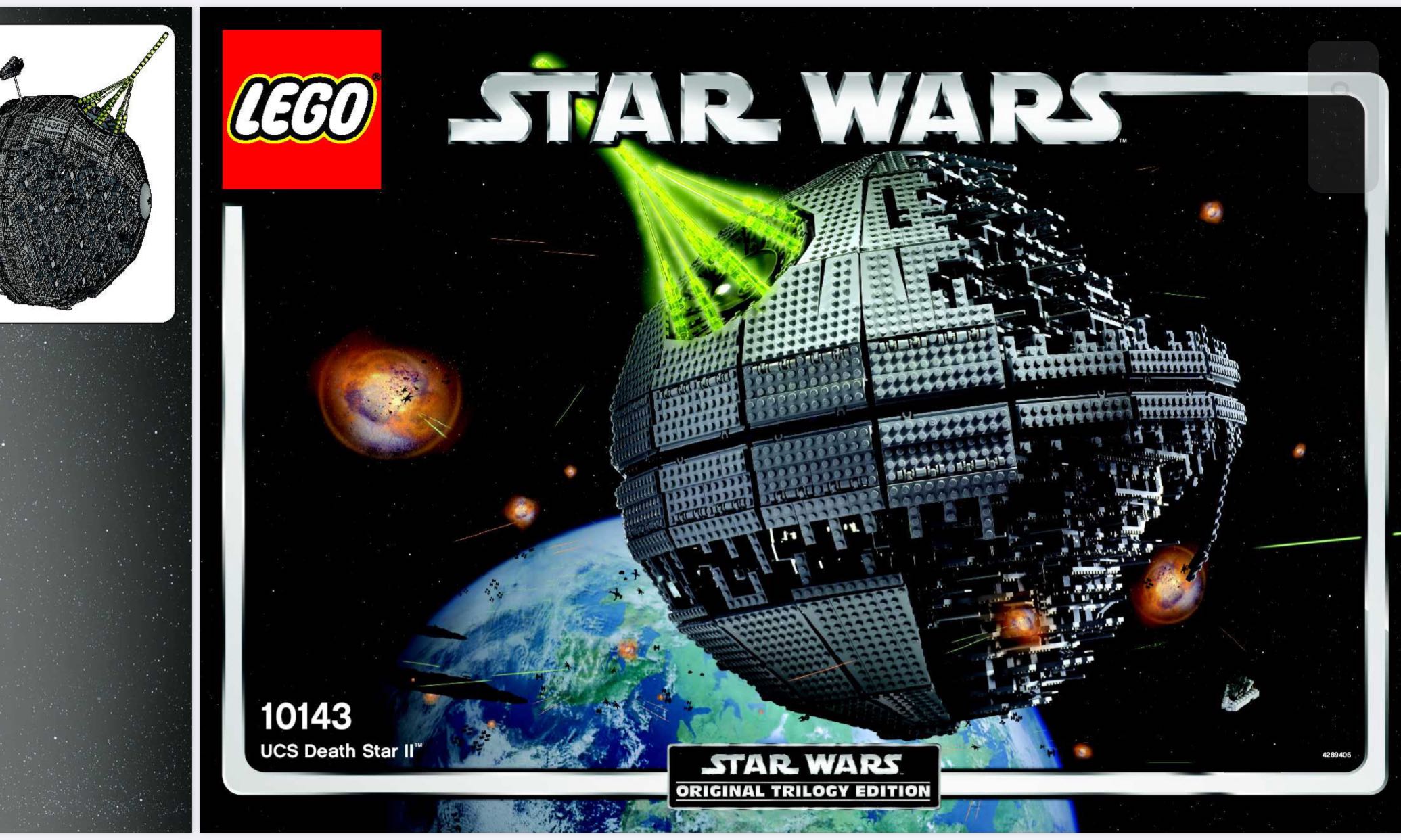 Lego Death Star II 10143 UCS, Hobbies & Toys, Toys & Games on Carousell