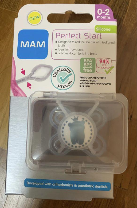 MAM perfect start pacifier, Babies & Kids, Nursing & Feeding, Soothers ...