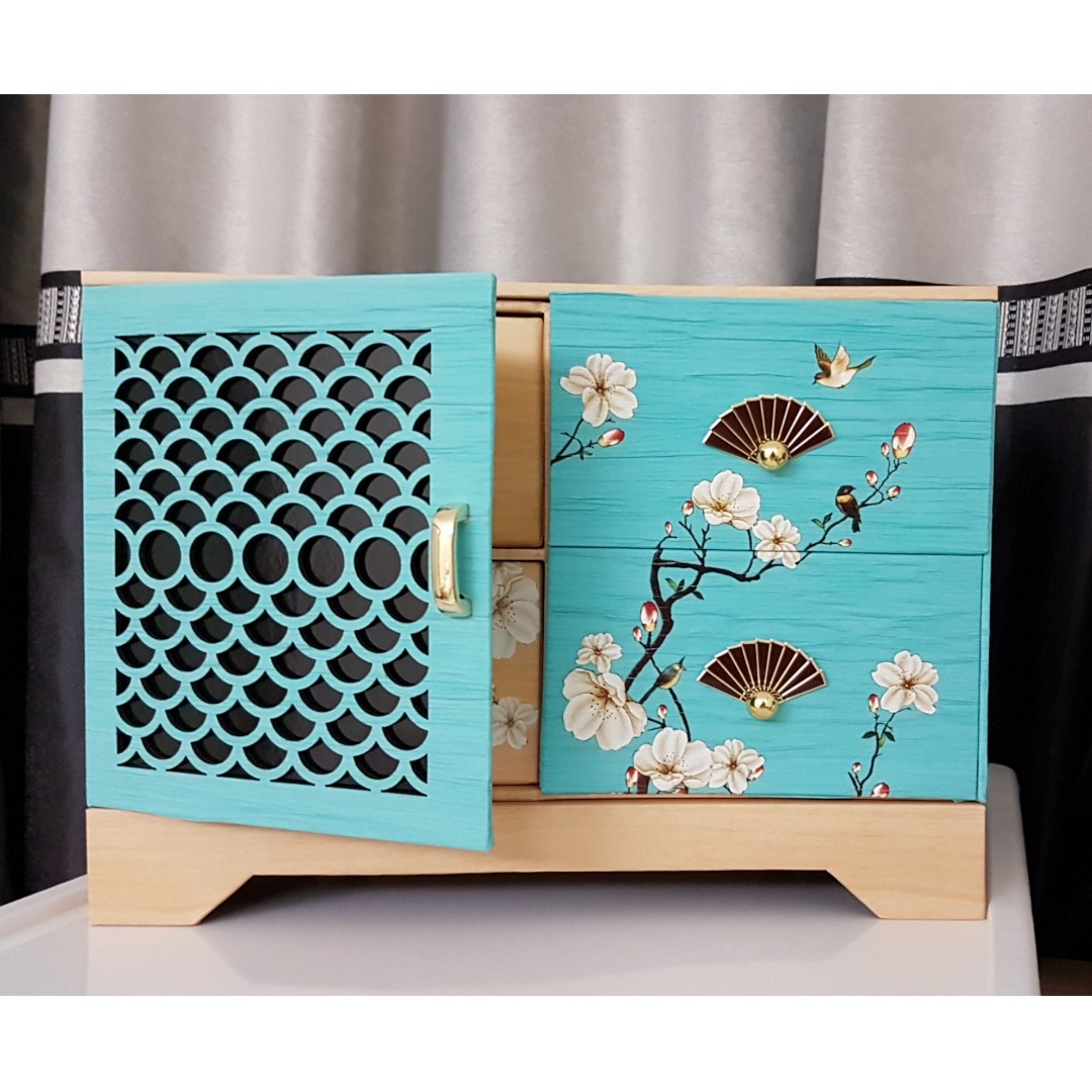 Mandarin Oriental Mooncake Box - jewellery tea sachets desk storage ...