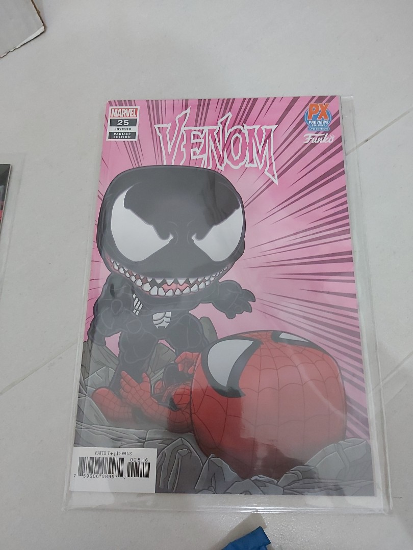 Marvel Venom #25 comic codex, Hobbies & Toys, Books & Magazines, Comics ...