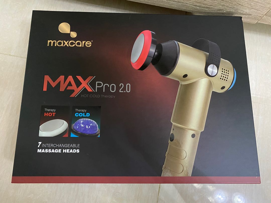 Maxcare max pro2.0冷熱接摩槍, 健康及營養食用品, 按摩紓緩用品 - Carousell