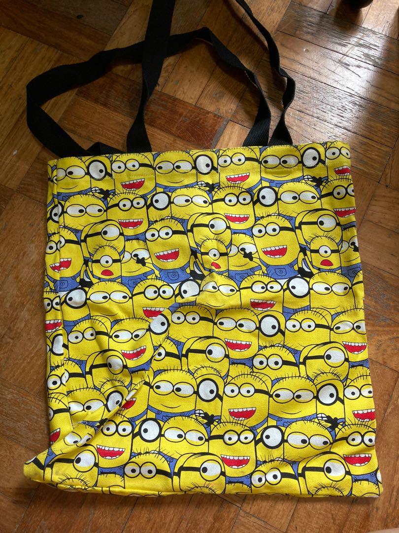 Minions Tote Bag, Women's Fashion, Bags & Wallets, Tote Bags on Carousell