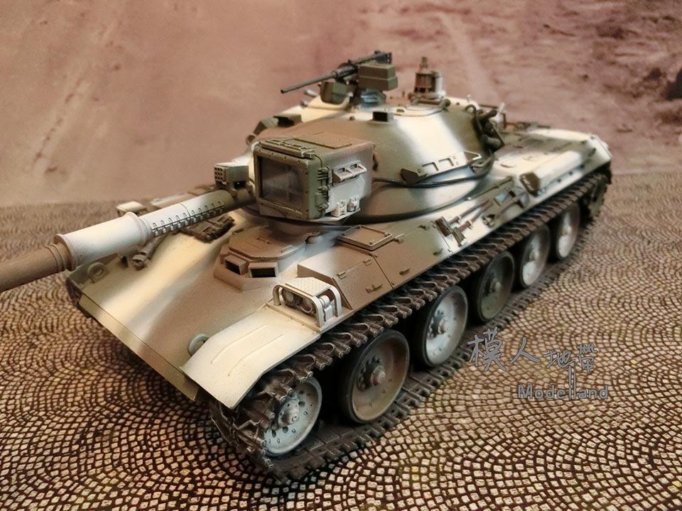 【ModeLLand 模人地帶 ※ 模型作品】1/35 1:35 田宫 TAMIYA #35168 Type 74 Japan Tank ...