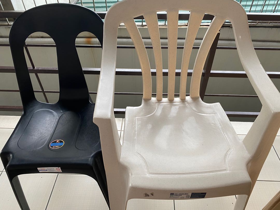 Mono block chairs, Furniture & Home Living, Furniture, Chairs on Carousell
