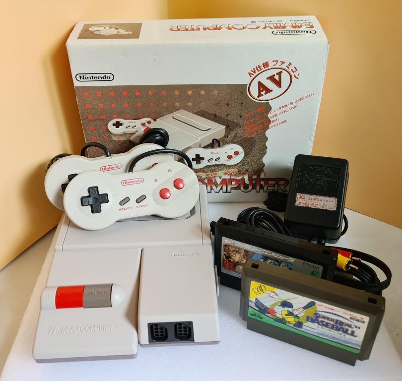 Nintendo AV Famicom Console HVC-101 New-Style NES Boxed, Video Gaming, Video Game Consoles ...