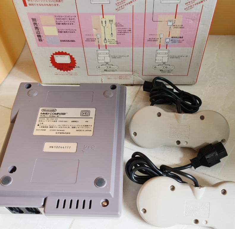 Nintendo AV Famicom Console HVC-101 New-Style NES Boxed, Video Gaming ...