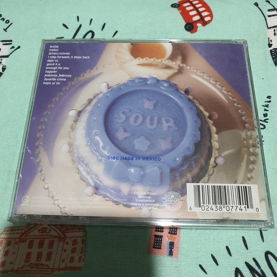 Olivia Rodrigo - Sour - Target Edition, Hobbies & Toys, Music & Media ...