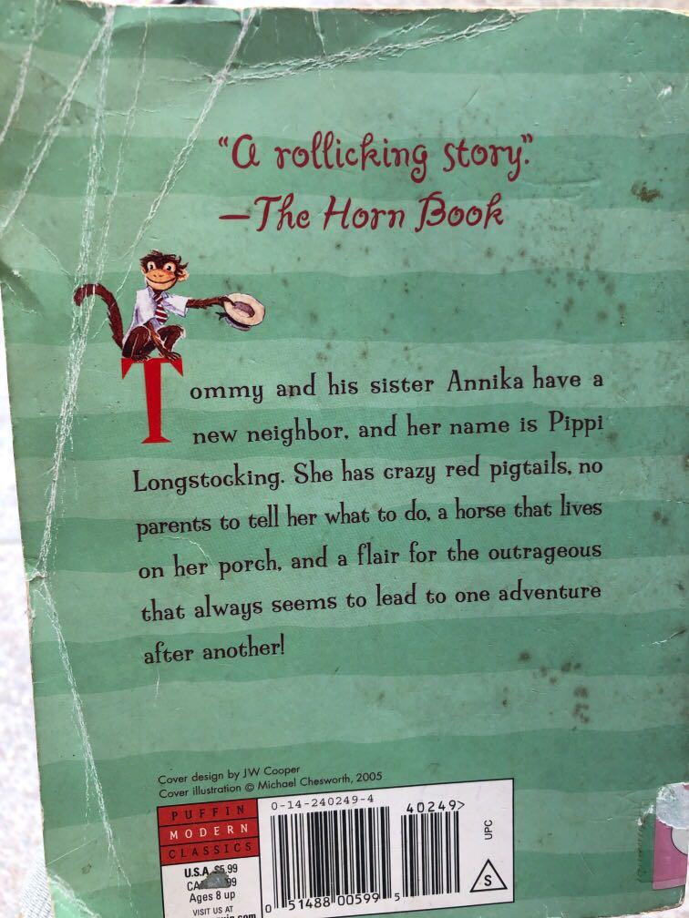 Pippi Longstocking, Hobbies & Toys, Books & Magazines, Children's Books ...