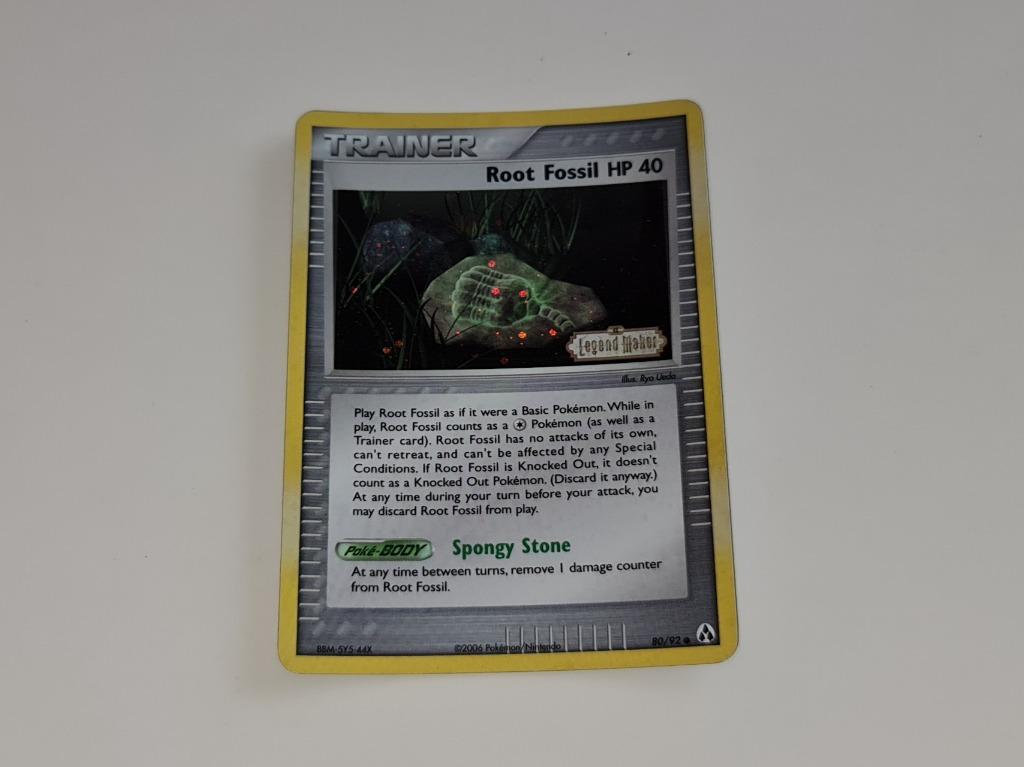 Pokemon Root Fossil PTCG, Hobbies & Toys, Toys & Games on Carousell