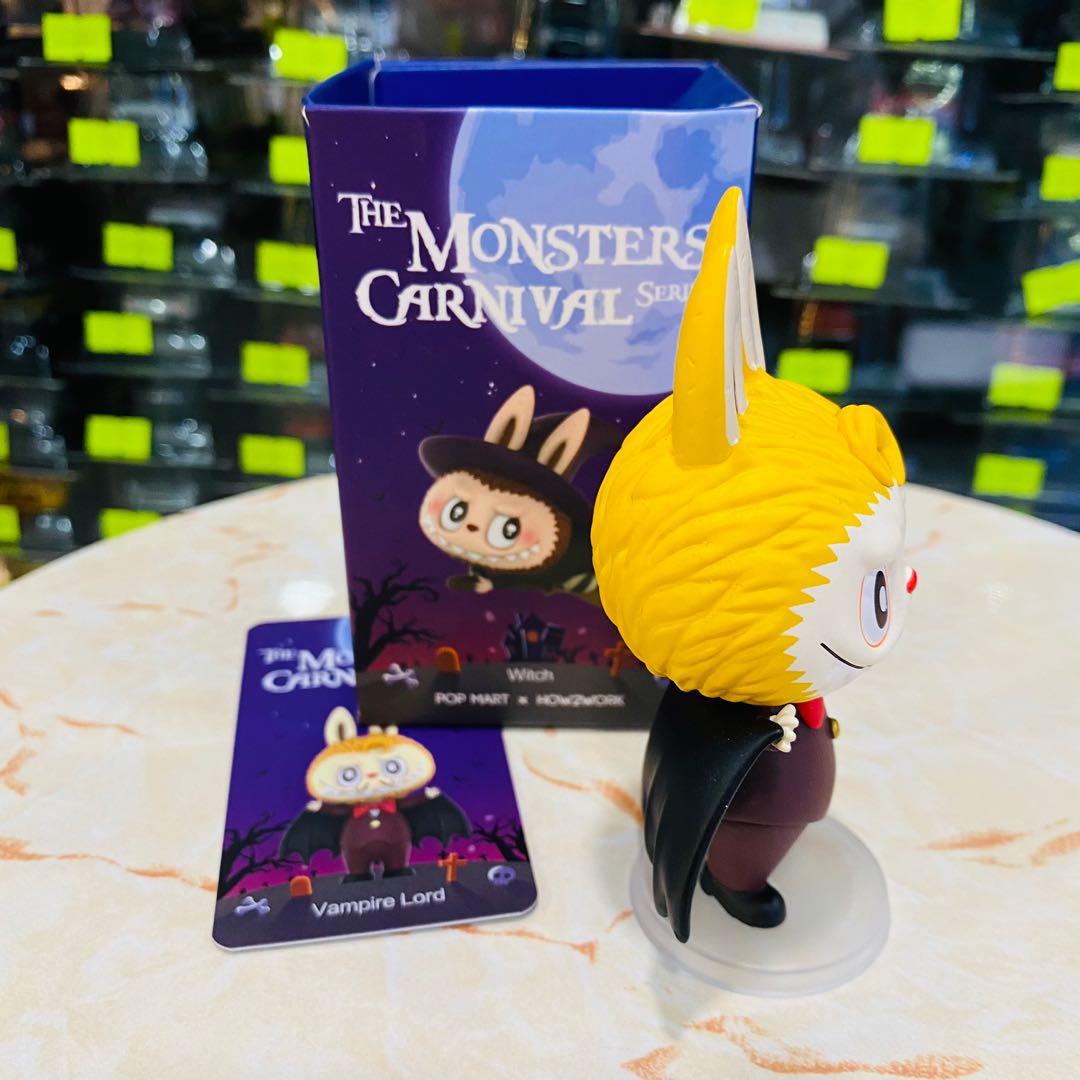 Pop Mart x How2WorkThe Monsters Carnival Series Vampire Lord Zimomo ...