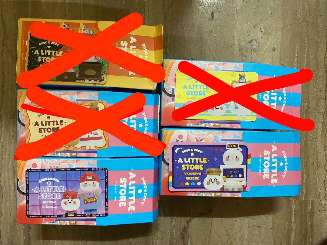 Popmart bobococo bobo coco little store, Hobbies & Toys, Toys & Games ...