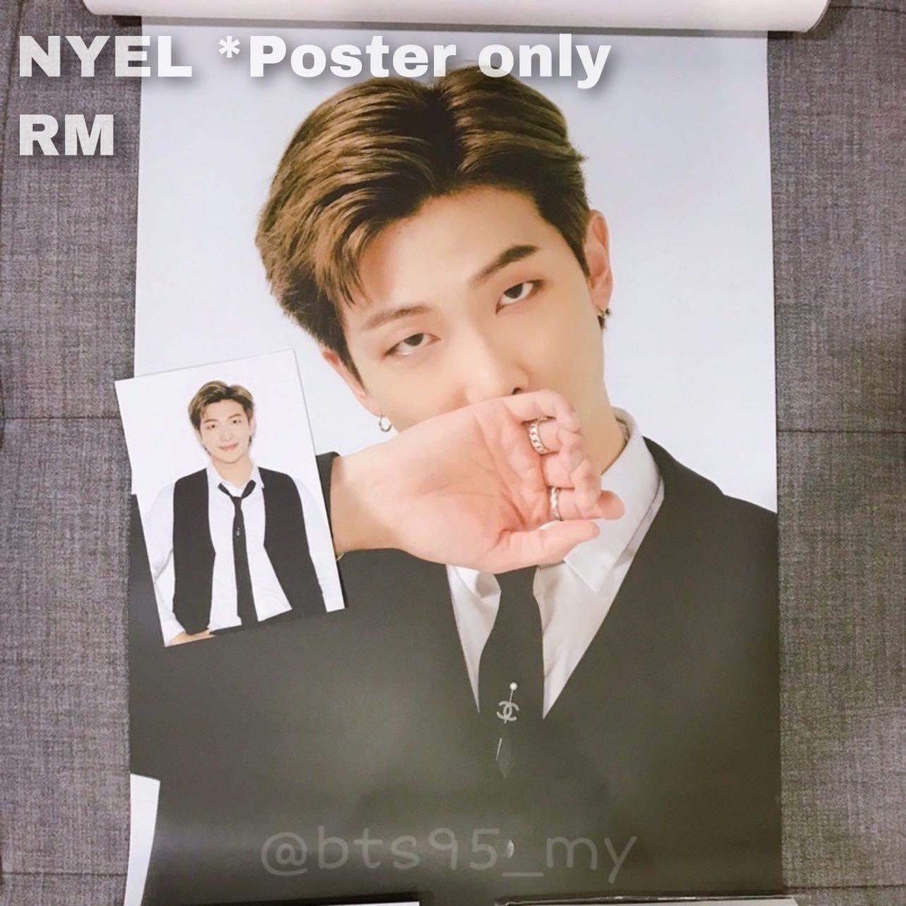 [CLEARANCE] BTS NYEL poster jin rm namjoon, Hobbies & Toys ...