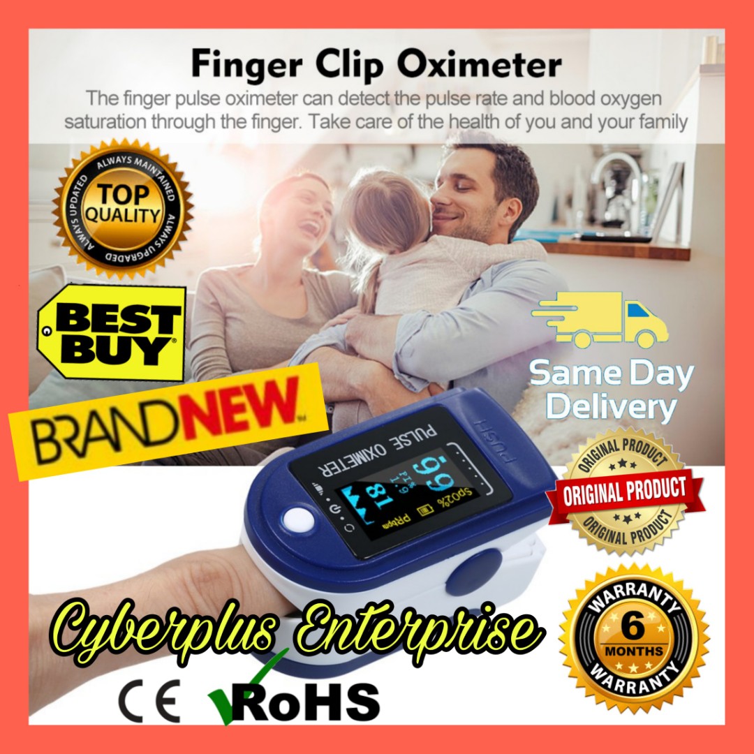 PULSE OXIMETER DIGITAL ORIGINAL MULTIFUNCTION, Health & Nutrition ...