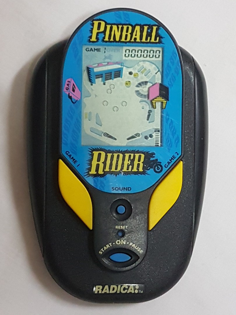 Radica Pinball Rider Handheld Game, Hobbies & Toys, Toys & Games on ...