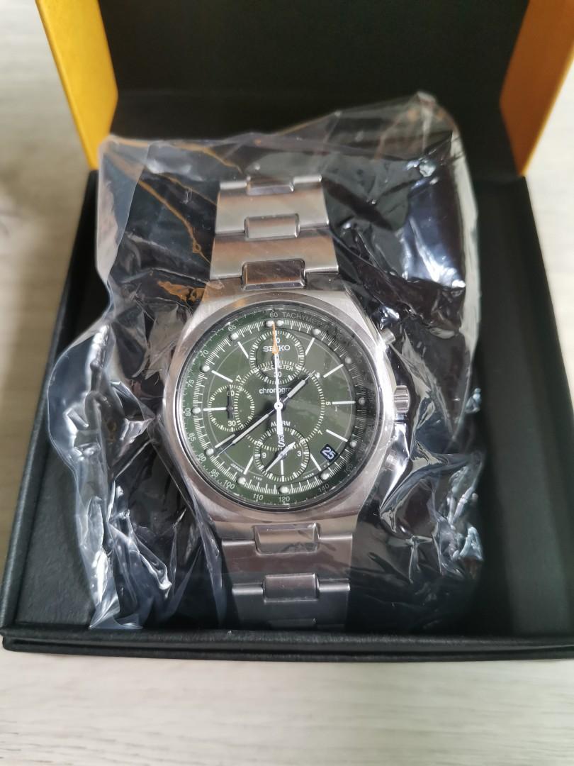 Rare Seiko SUS Military Chronograph, Luxury, Watches on Carousell