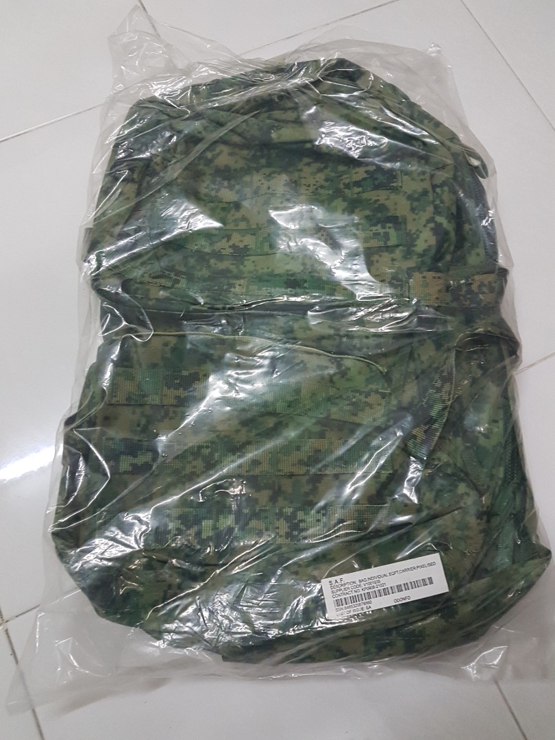 SAF assault/day pack, Men's Fashion, Bags, Backpacks on Carousell