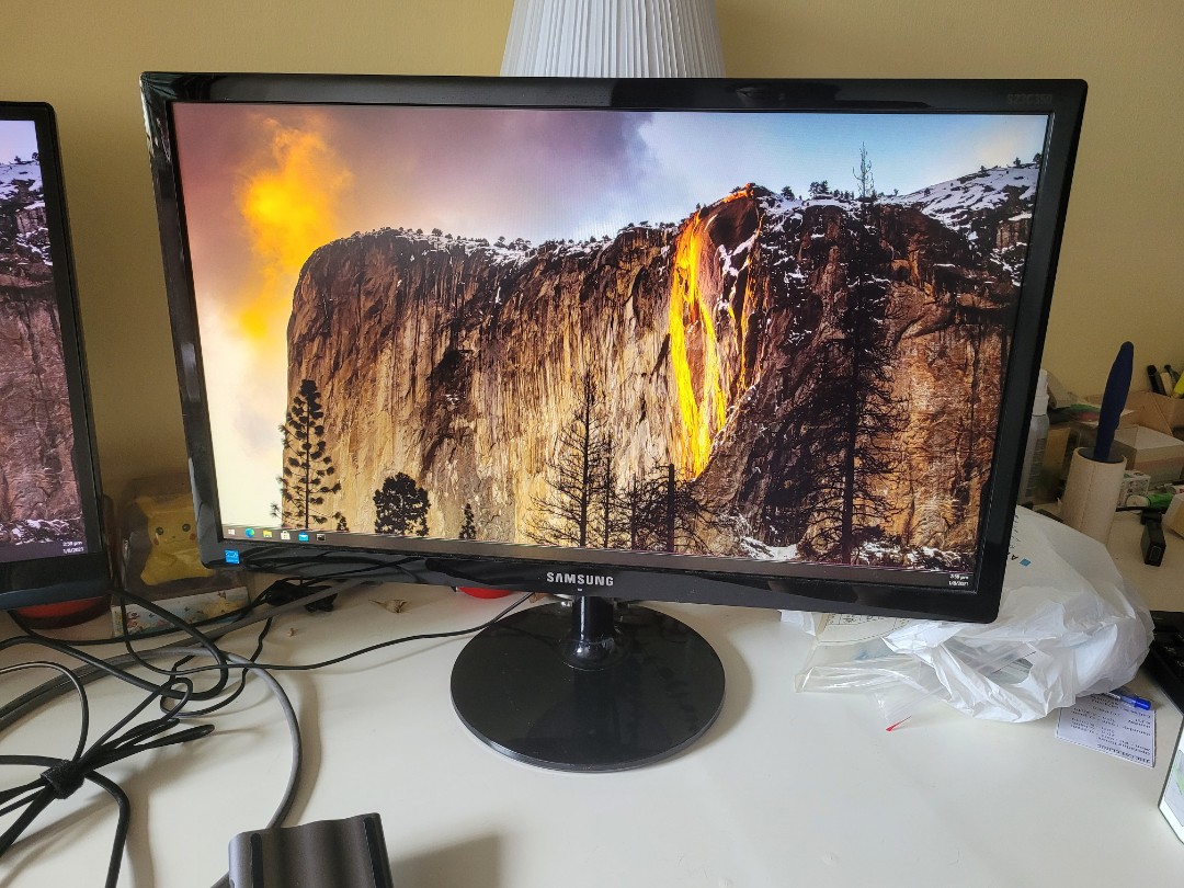 Samsung 23 inch S23C350 computer monitor, Computers & Tech, Parts ...
